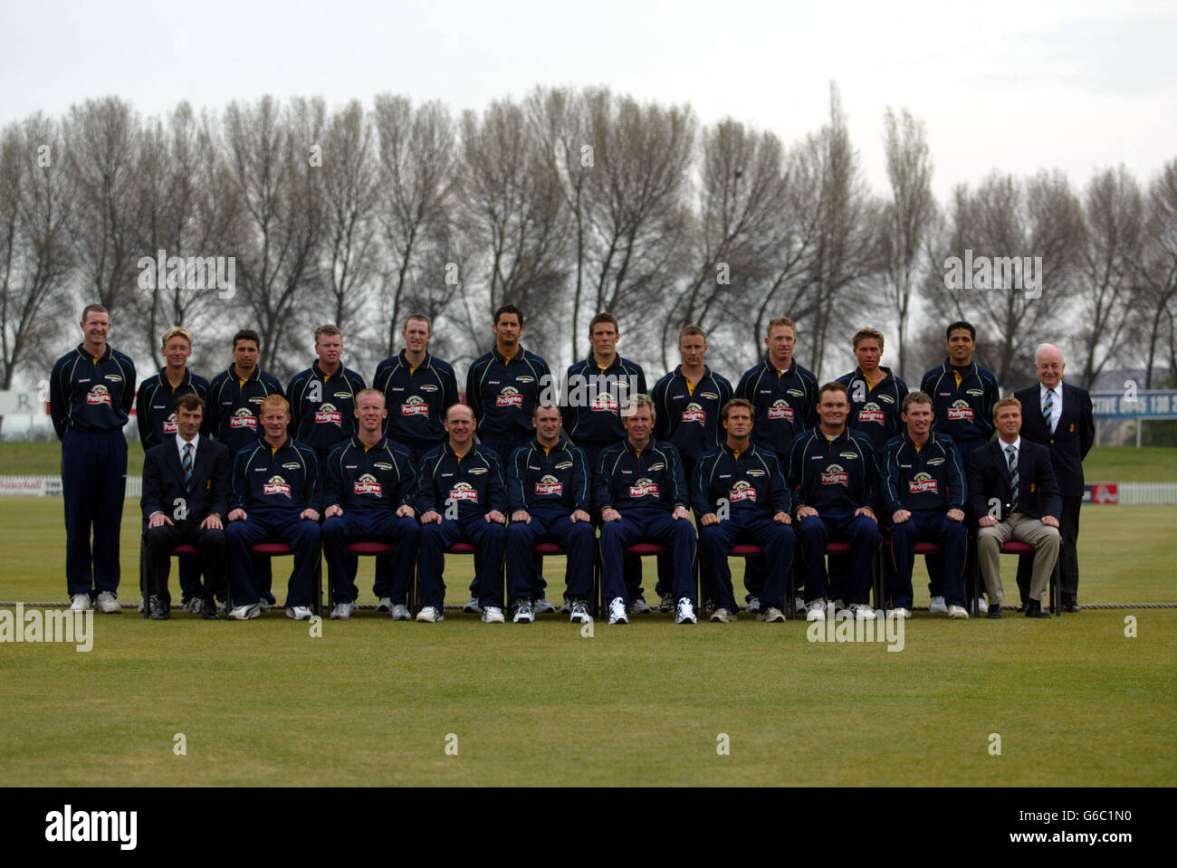 Steven selwood of derbyshire county cricket club hi-res stock ...