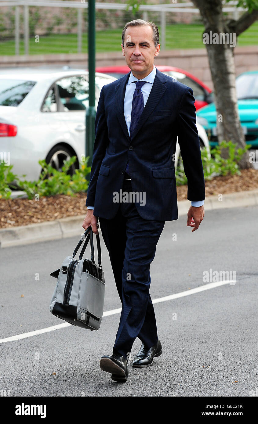 Mark Carney speech Stock Photo - Alamy