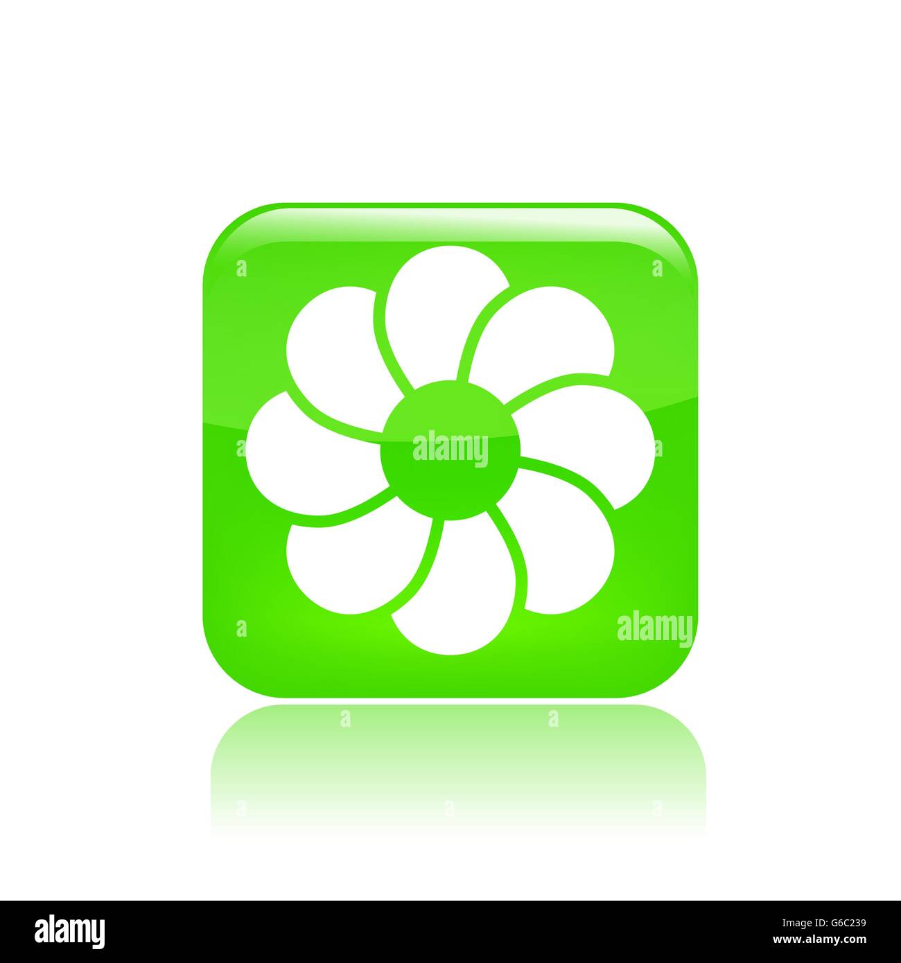 Vector illustration of single isolated abstract symbol icon Stock ...