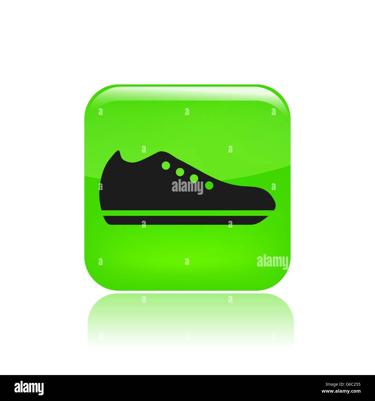 Vector illustration of single isolated shoe icon Stock Vector Image ...