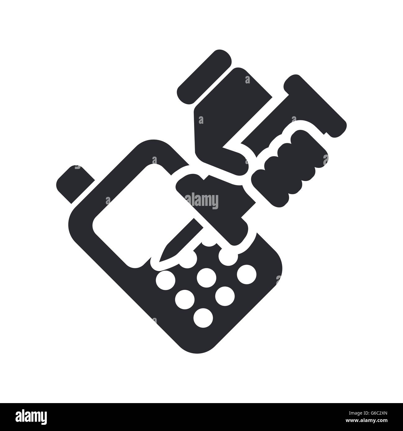 Vector illustration of single isolated phone repair icon Stock Vector ...