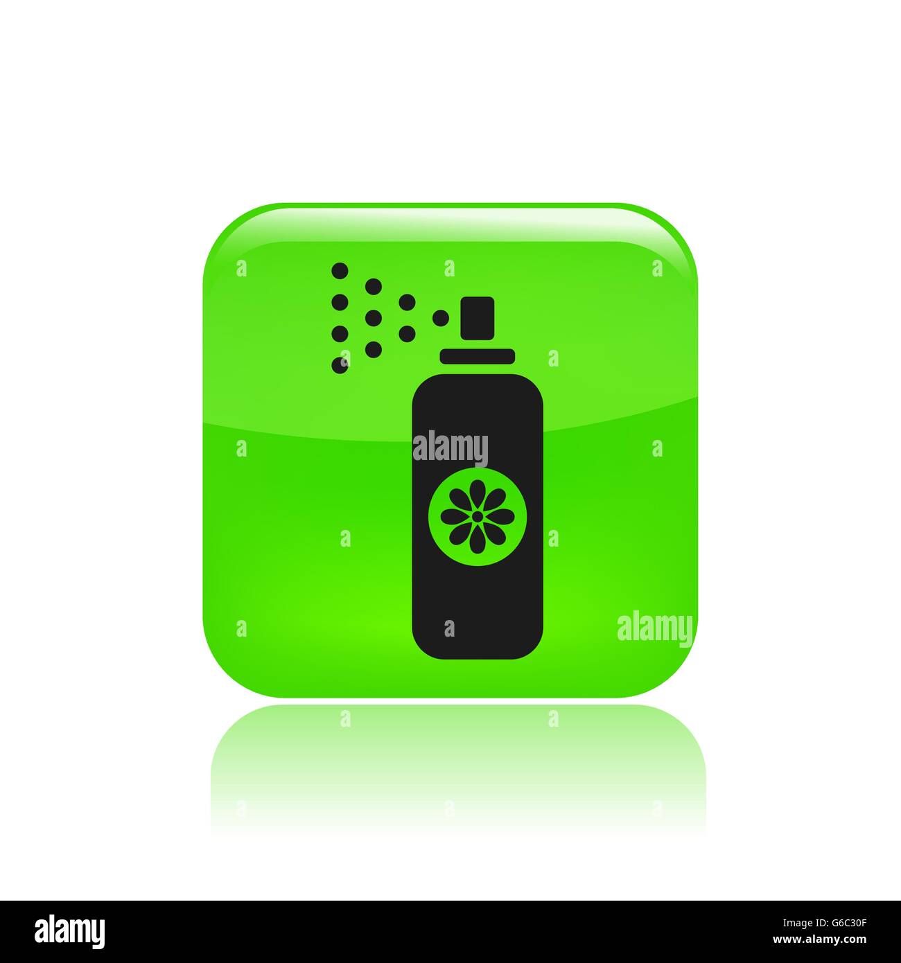 Vector illustration of single isolated spray icon Stock Vector Image ...