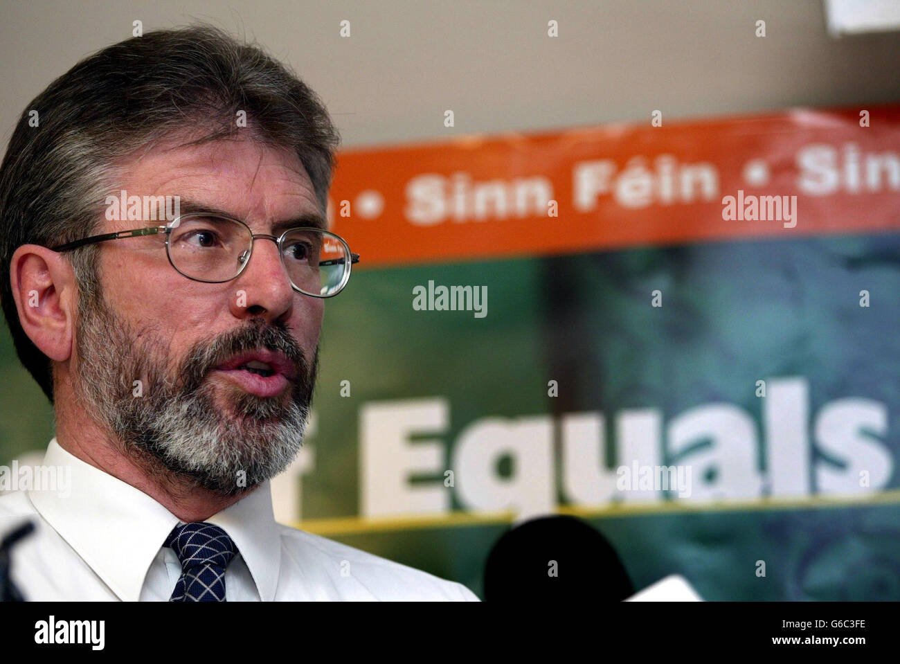 Jerry adams belfast hi-res stock photography and images - Alamy