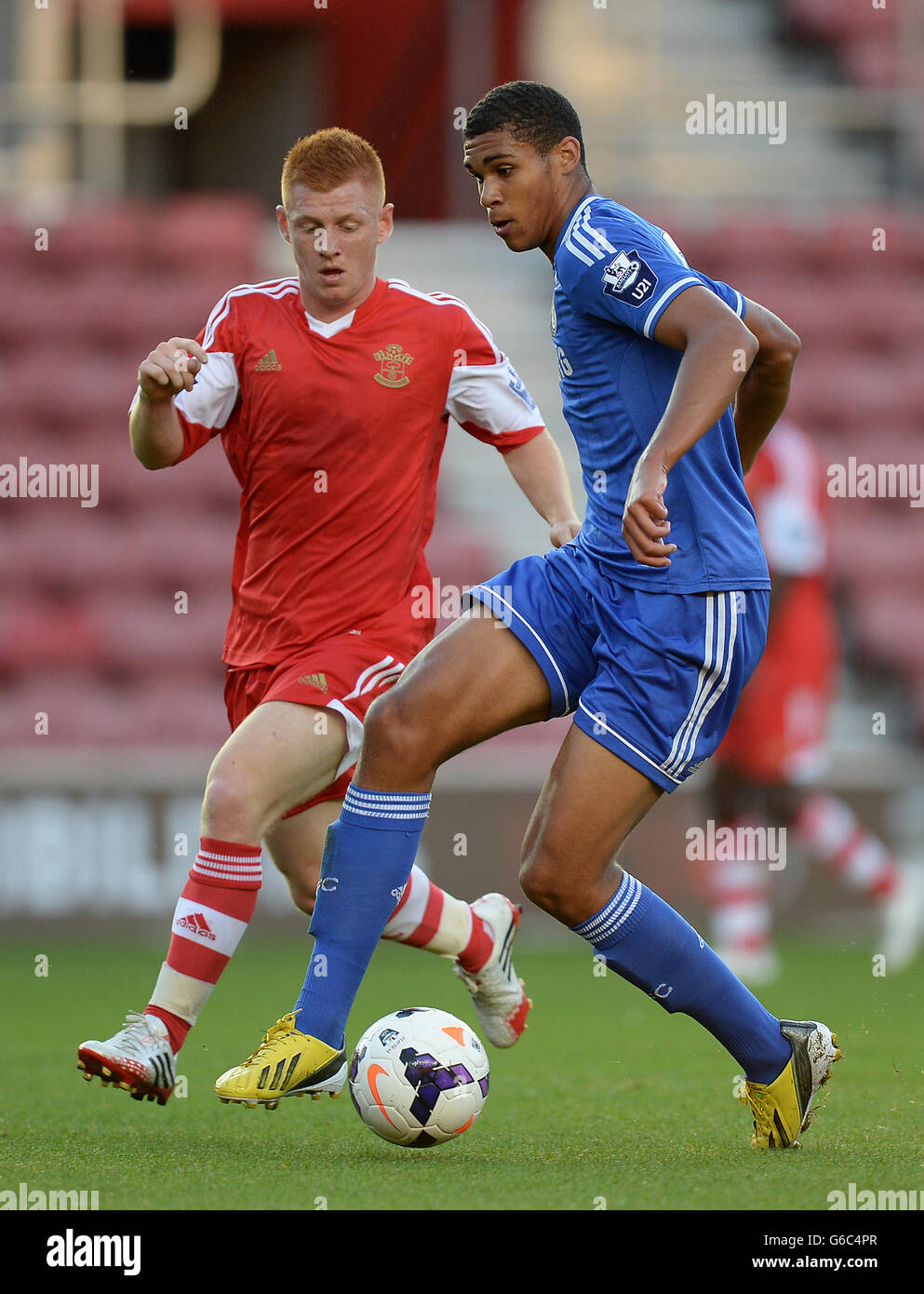 Chelsea's Ruben Loftus Cheek (right) and Southampton's Harry Reed ...
