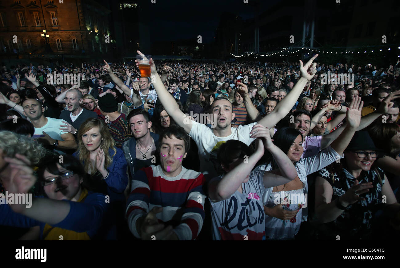 Belsonic music festival Stock Photo - Alamy