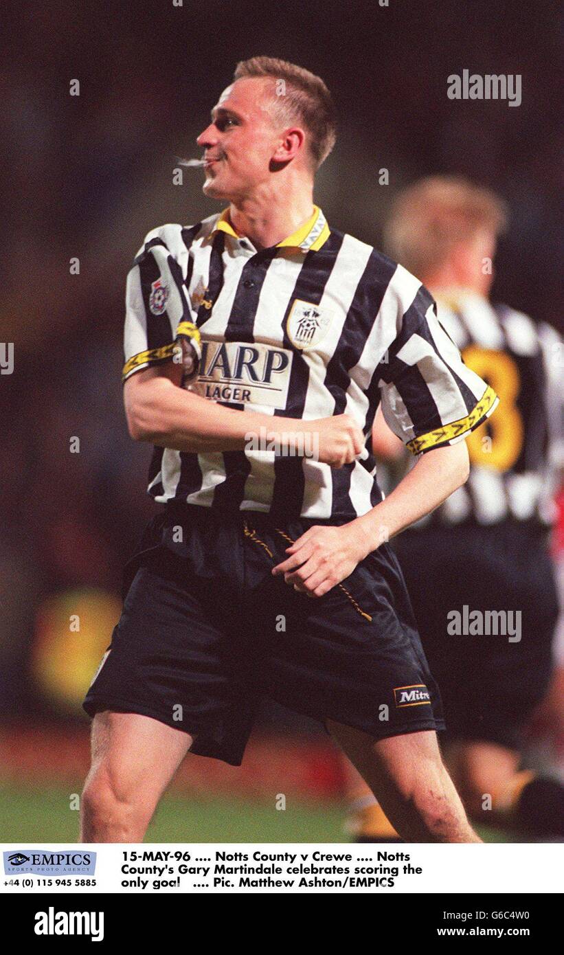 Gary martindale notts county hi-res stock photography and images - Alamy