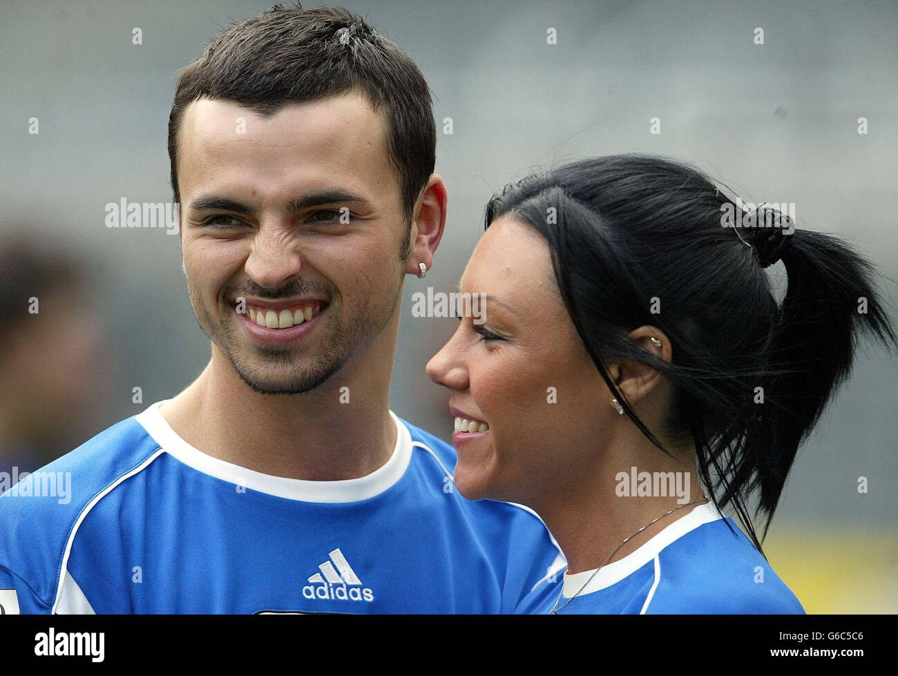 Music Industry Soccer Six - Scott-Lee & Heaton Stock Photo - Alamy