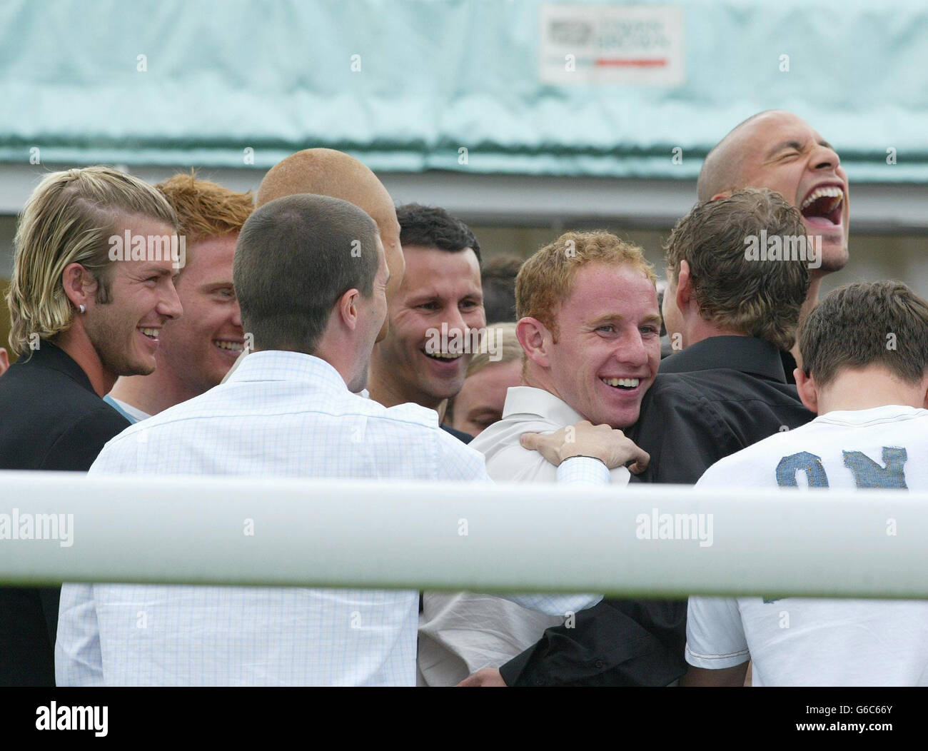 United players at the races hi-res stock photography and images - Alamy
