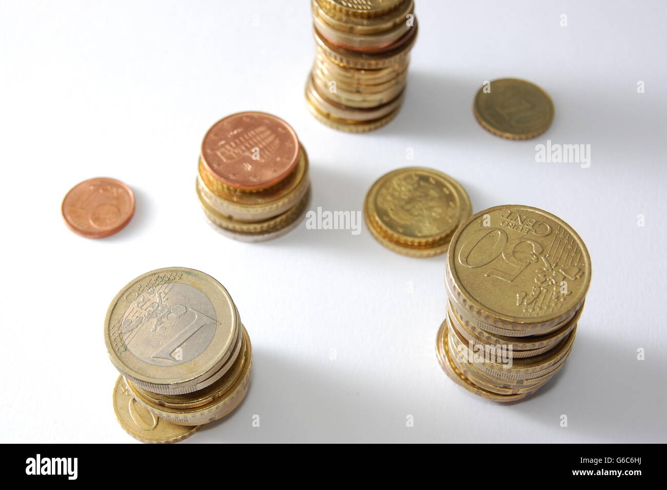pile of euro coins Stock Photo - Alamy