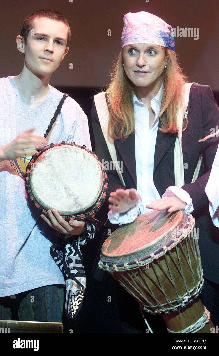 Sarah, Duchess of York, patron of the Teenage Cancer Trust, joins ...