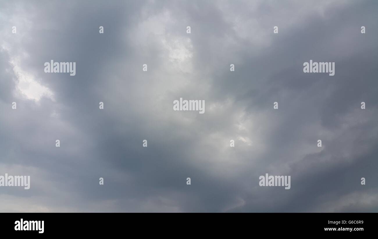 Dark cloudy sky in rainy season Stock Photo - Alamy