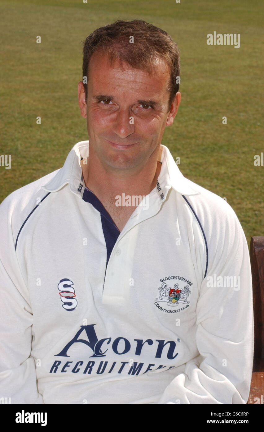 Mike Smith, player with Gloucestershire County Cricket Club Stock Photo ...