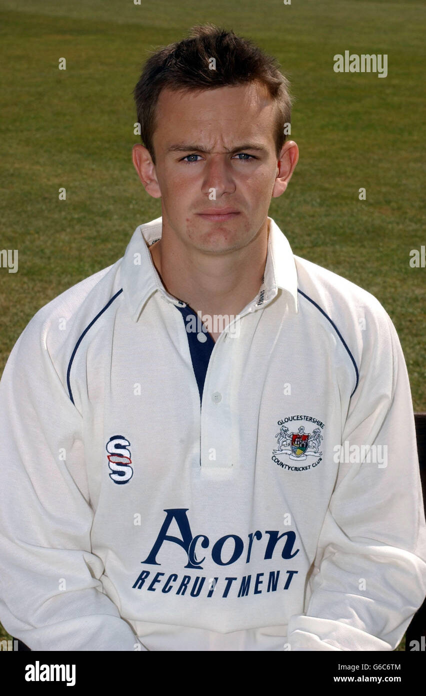 Alex gidman of gloucestershire county cricket club hi-res stock ...