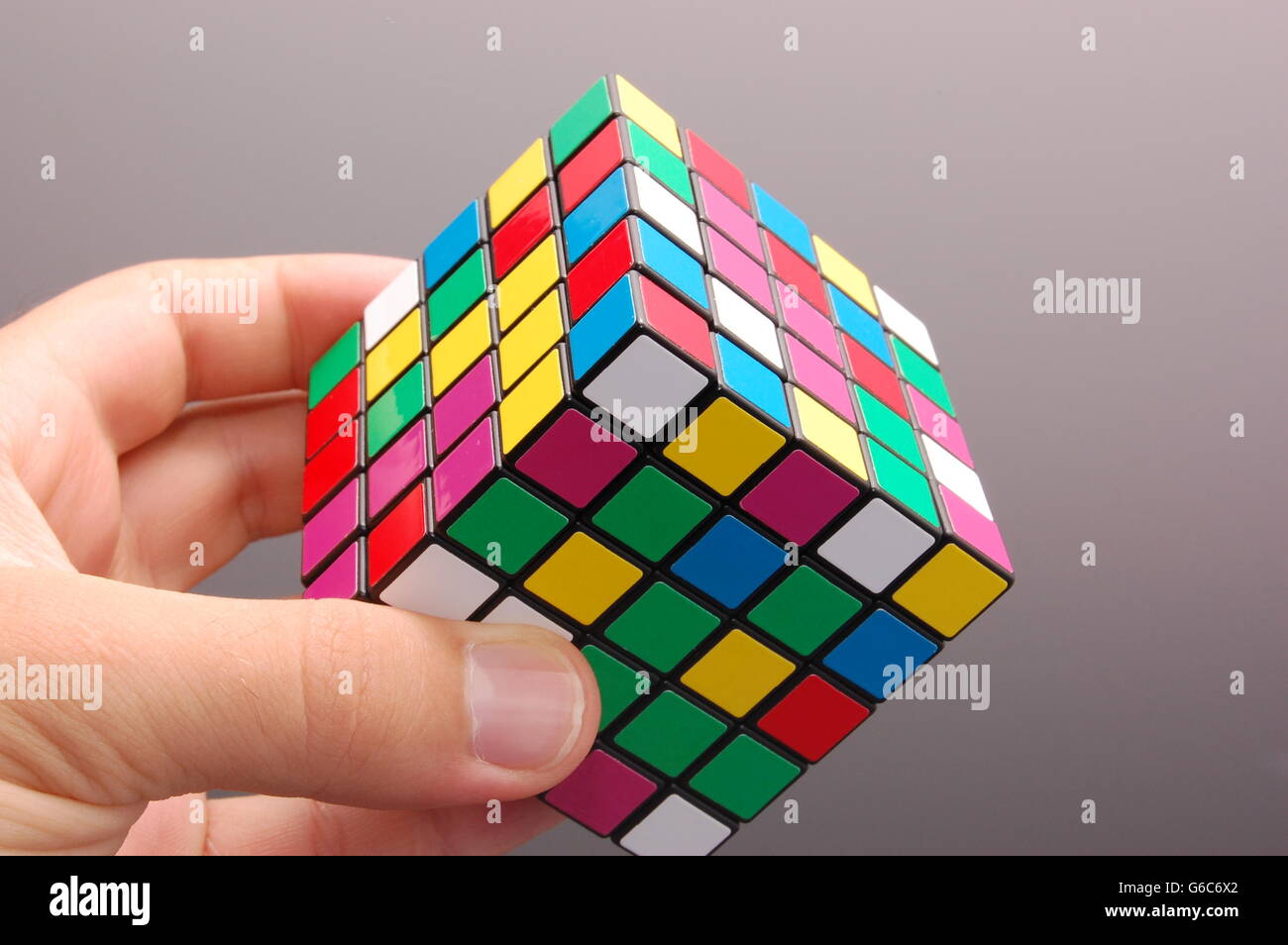A Rubik cube 5x5 Stock Photo - Alamy