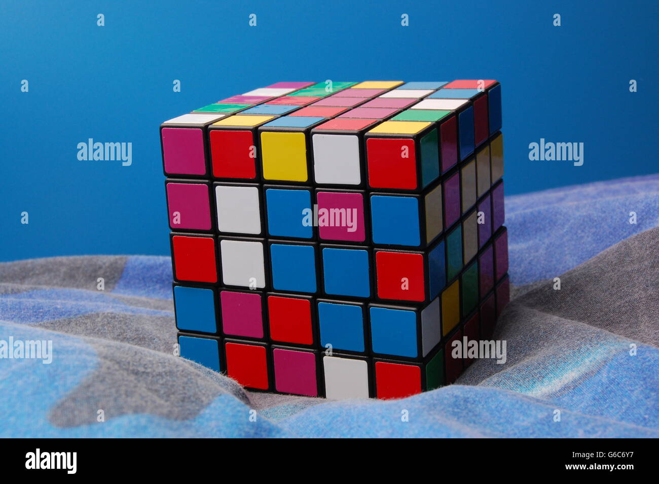 A Rubik cube 5x5 Stock Photo - Alamy