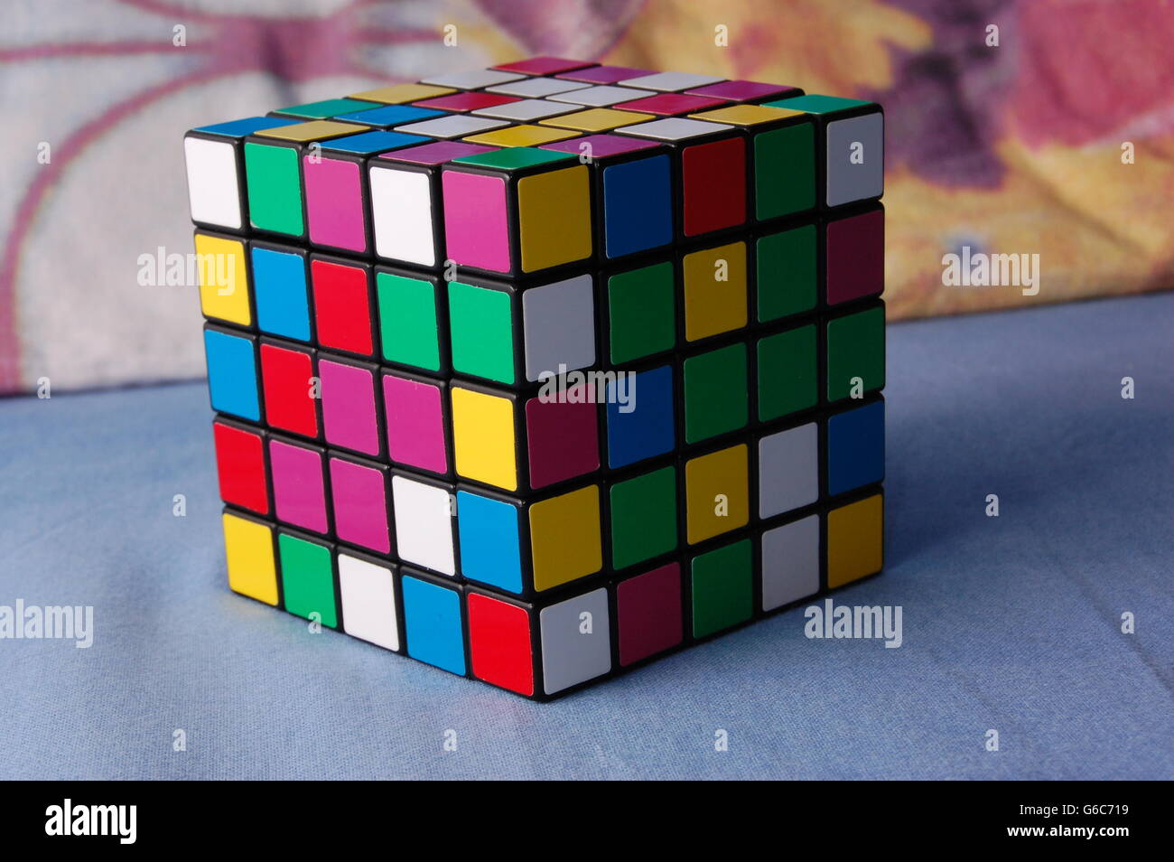 A Rubik cube 5x5 Stock Photo - Alamy