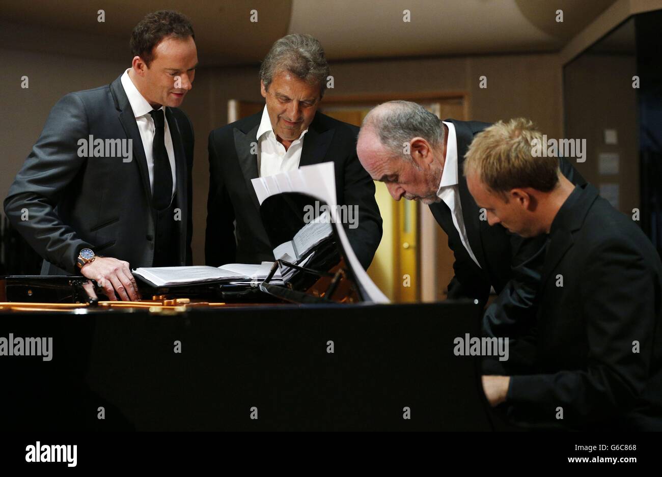 Russell Watson at British Grove Studios Stock Photo - Alamy