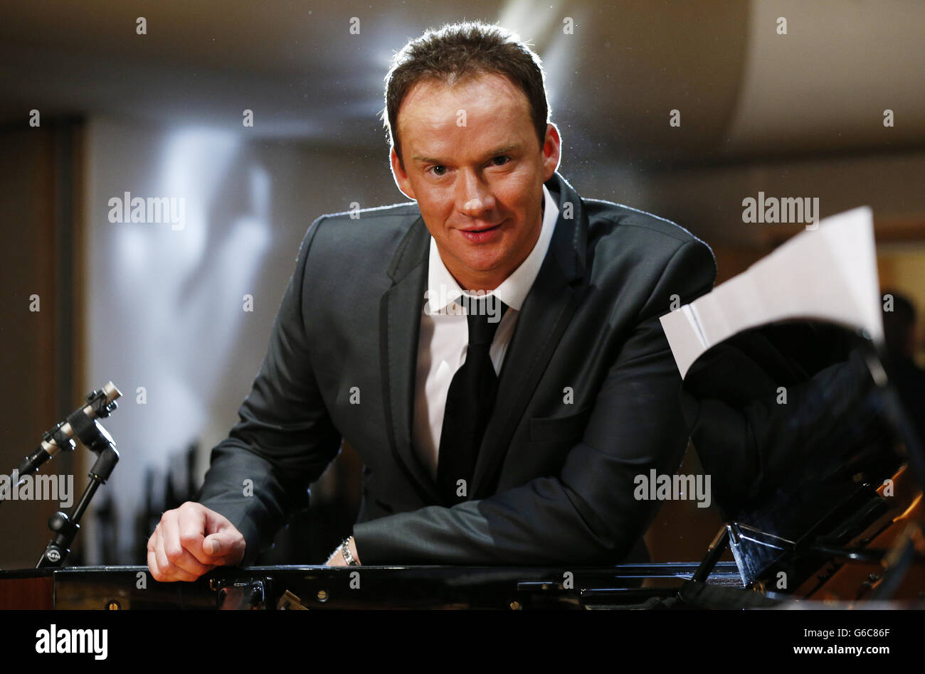 Russell Watson during a photocall to promote songs from his new album ...