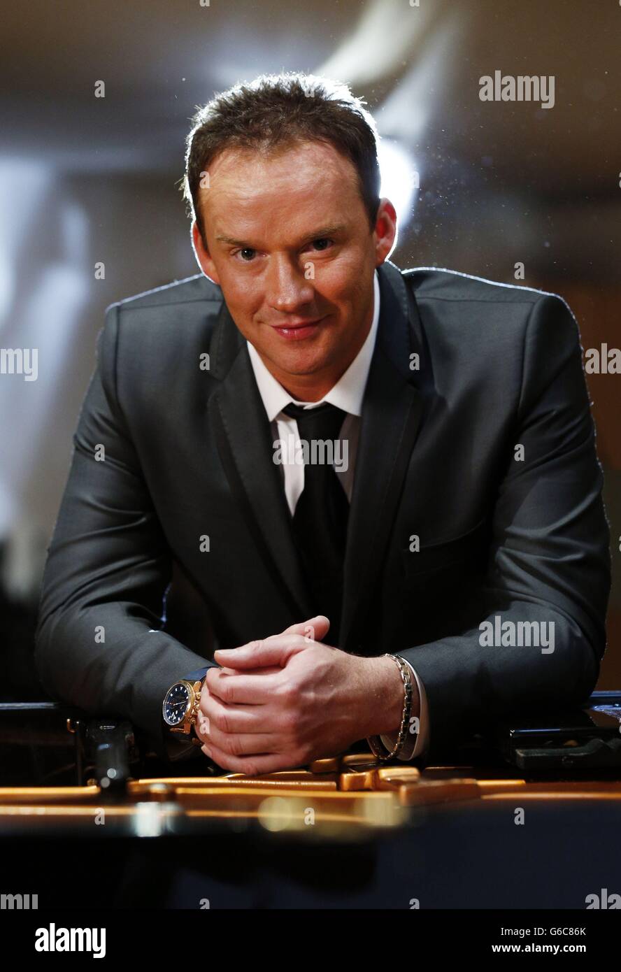 Russell Watson during a photocall to promote songs from his new album ...