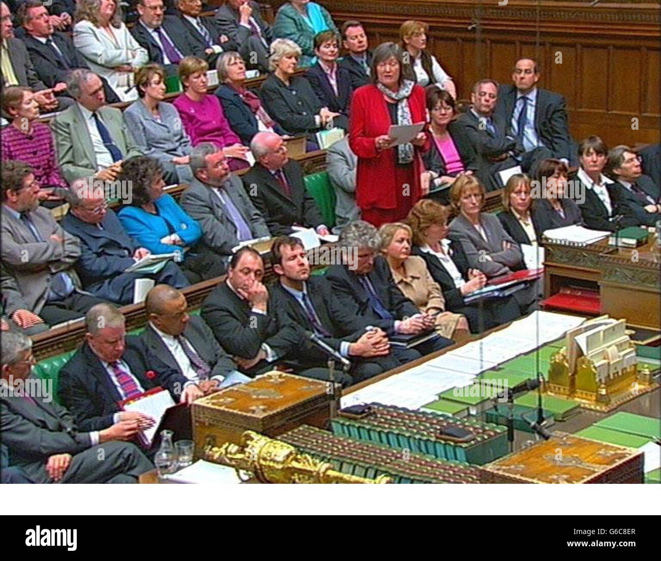 Former International Development Secretary Clare Short making her ...