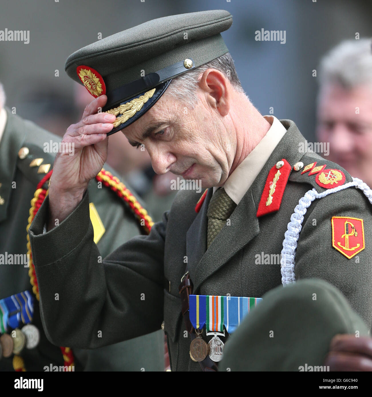 General Michael Collins monument Stock Photo - Alamy