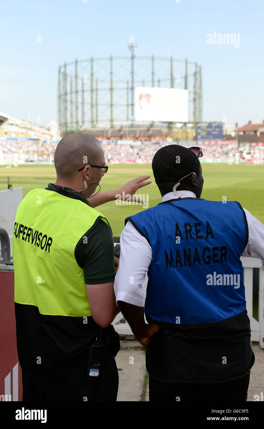 Side view of cricket pitch hi-res stock photography and images - Alamy