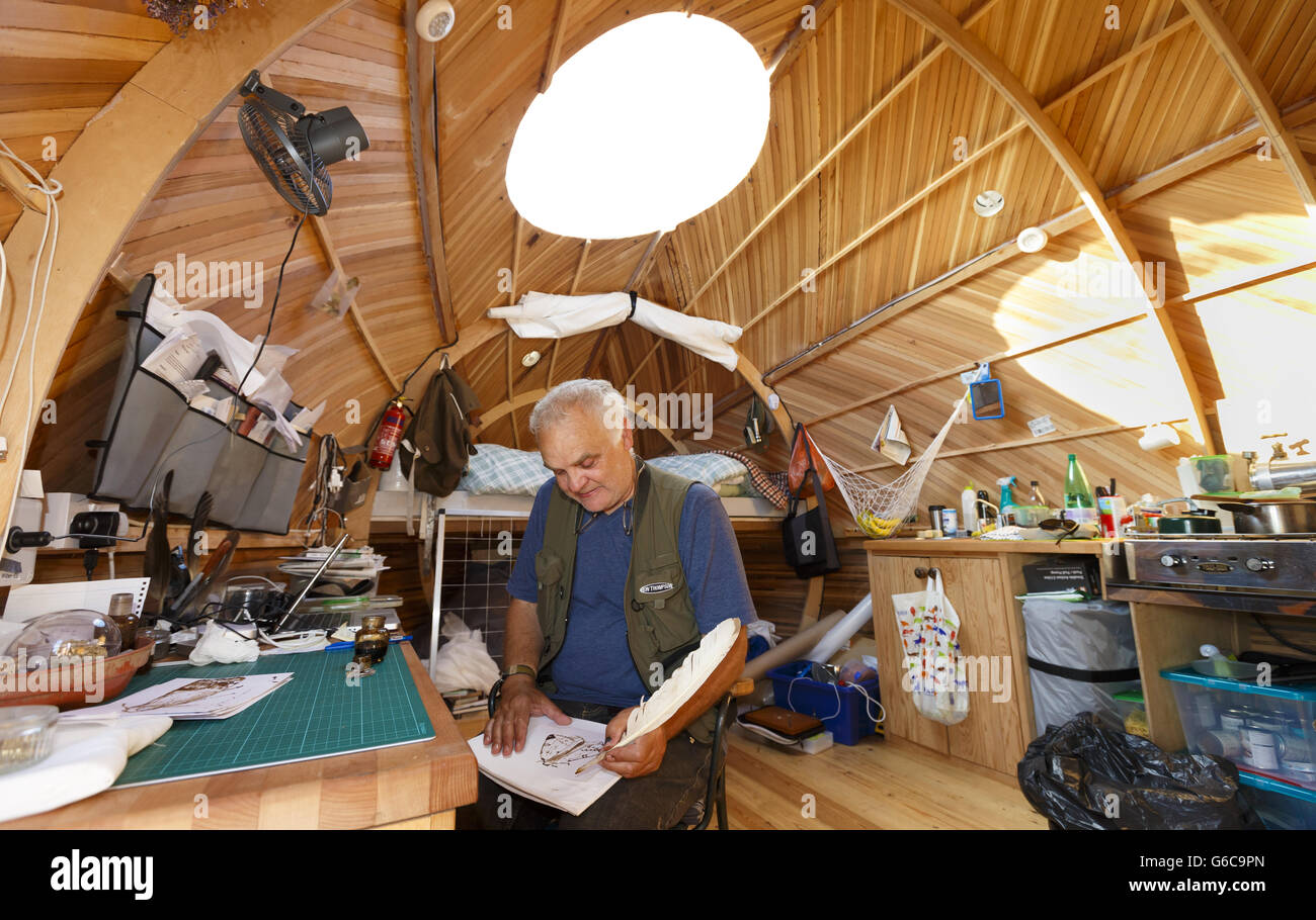 Artist Stephen Turner Stock Photo - Alamy