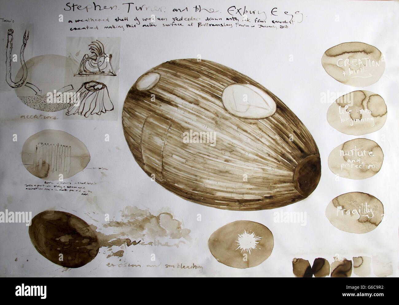 Artist Stephen Turner Stock Photo - Alamy