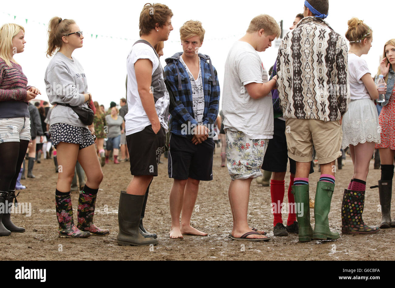 Reading Festival 2013 Stock Photo - Alamy