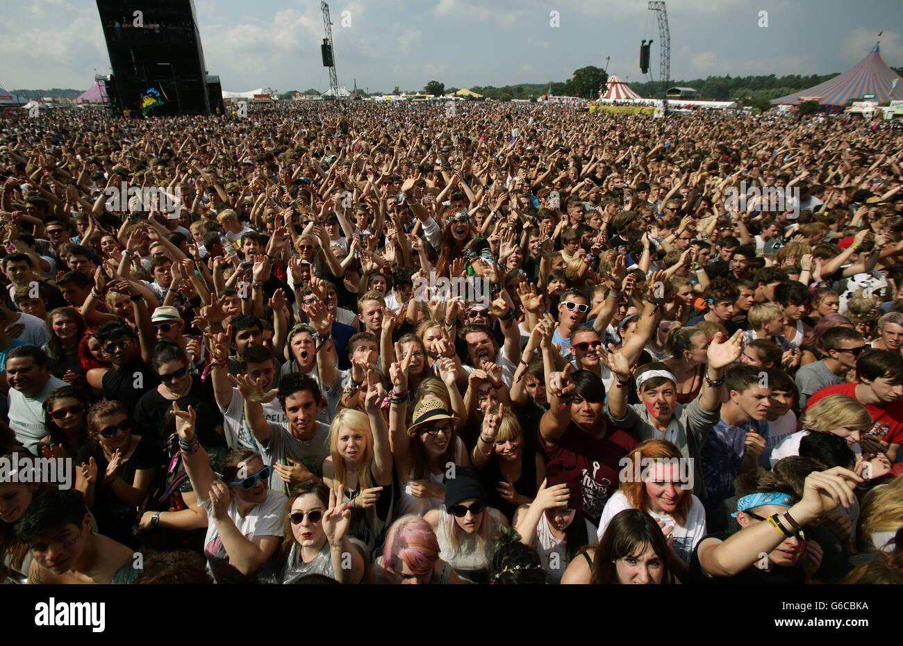 Reading Festival 2013 Stock Photo - Alamy