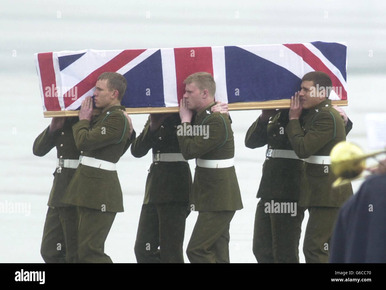 Private Andrew Kelly Returns Home Stock Photo - Alamy
