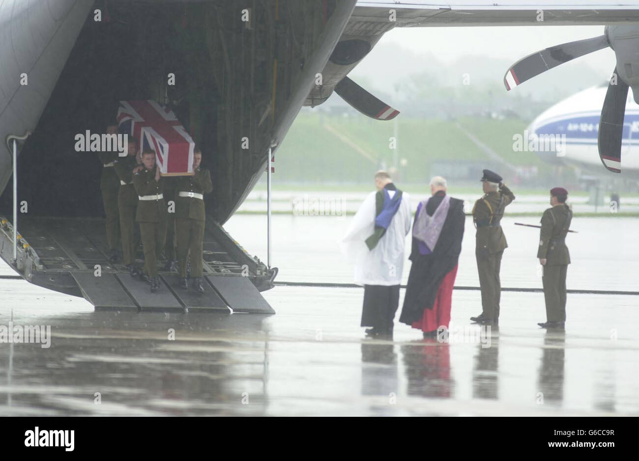 Private Andrew Kelly Returns Home Stock Photo - Alamy