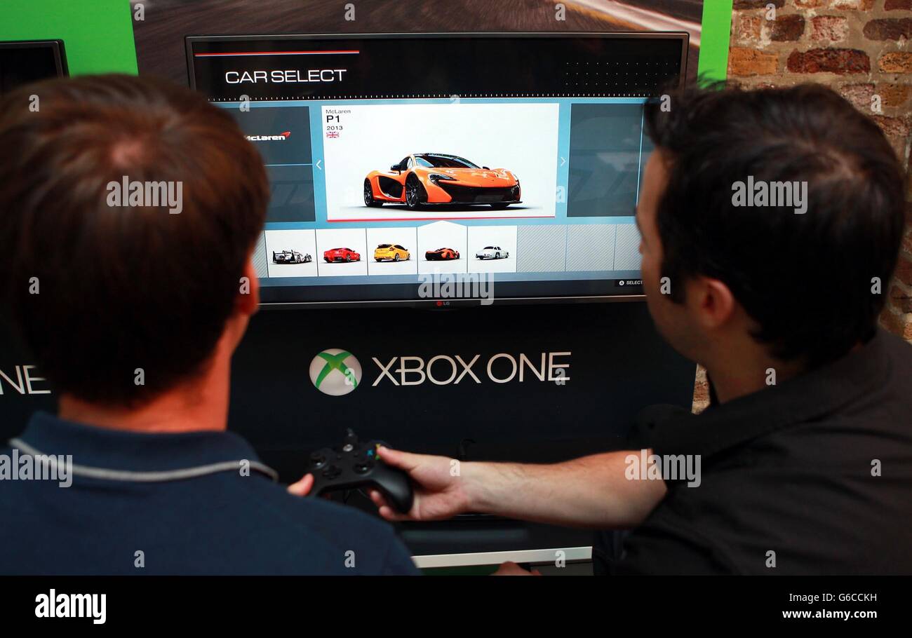 Xbox One revealed - London Stock Photo - Alamy