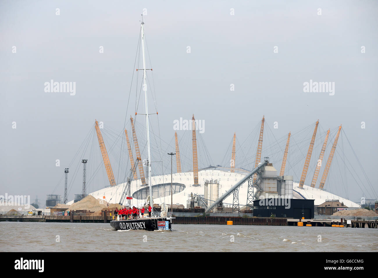 Clipper round world boat race photocall hi-res stock photography and ...