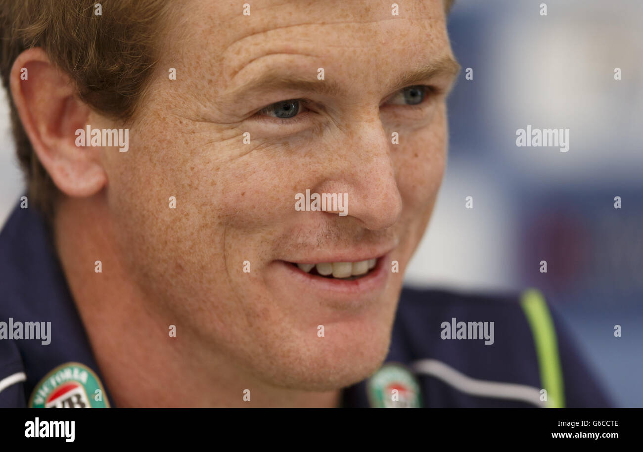 Australia T20 captain George Bailey during a press conference at the ...