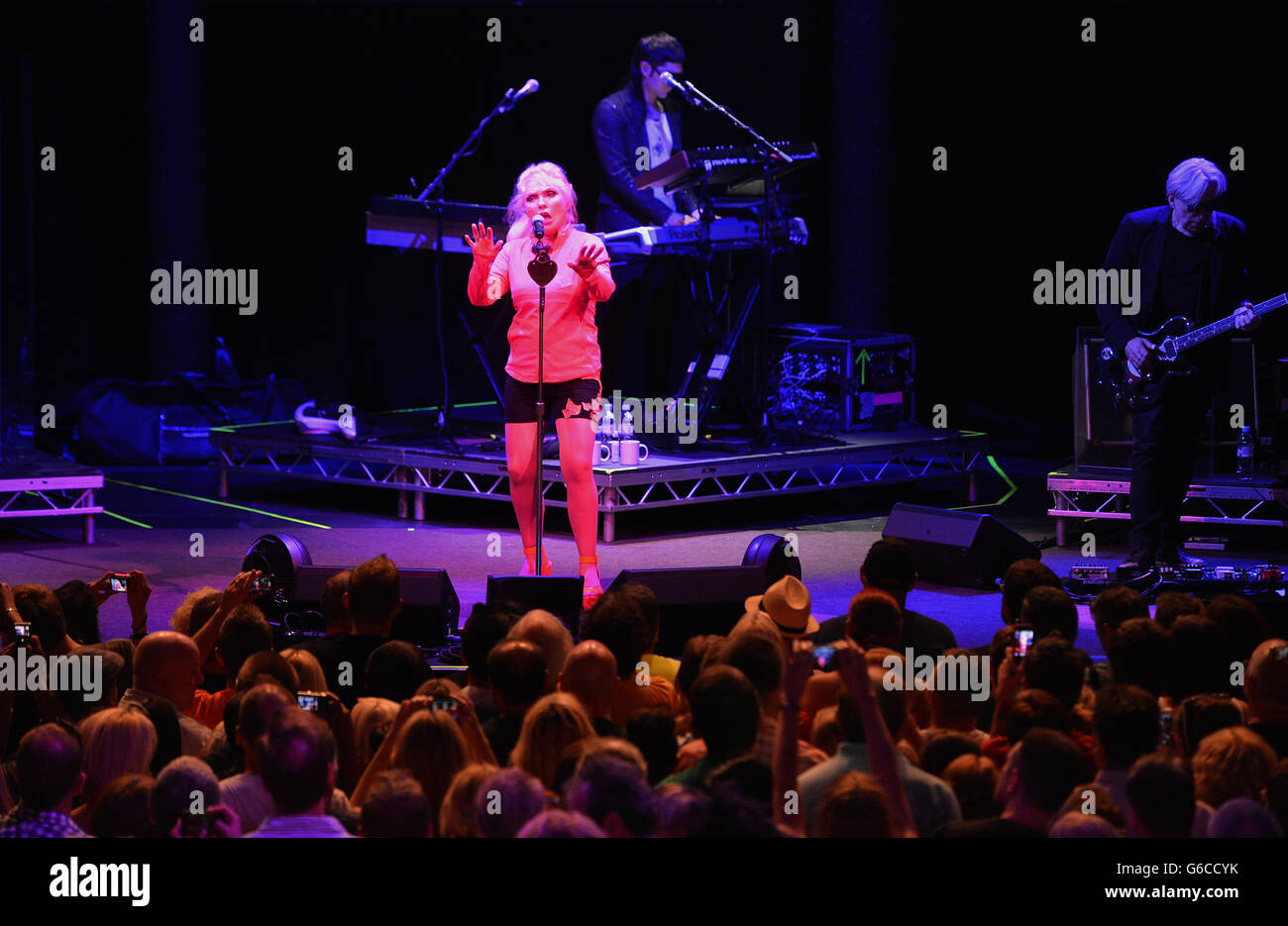Debbie Harry performs with Blondie at The Roundhouse, London Stock ...