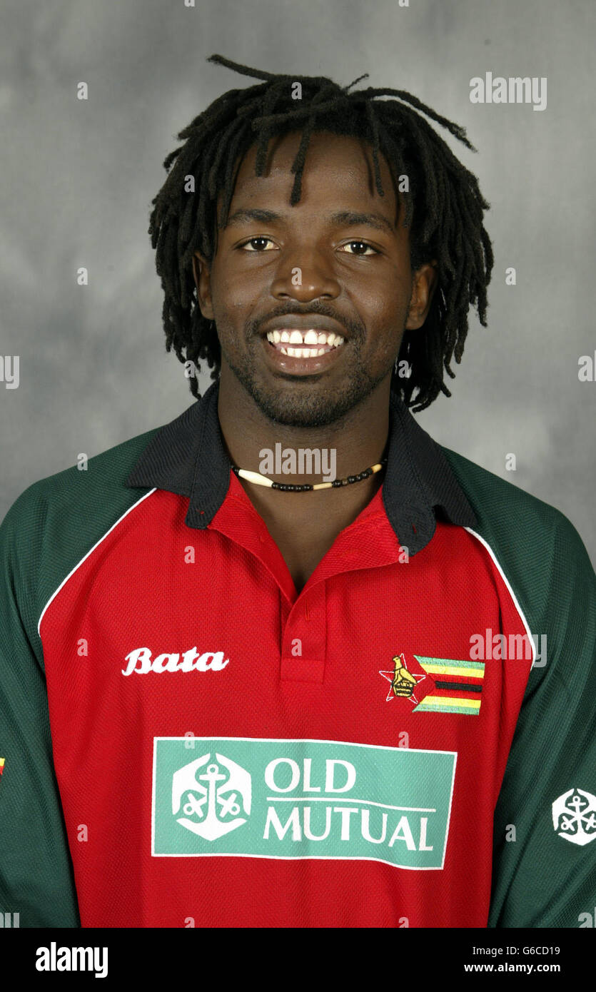 Douglas Hondo of Zimbabwe at a photocall ahead of his teams involvement ...