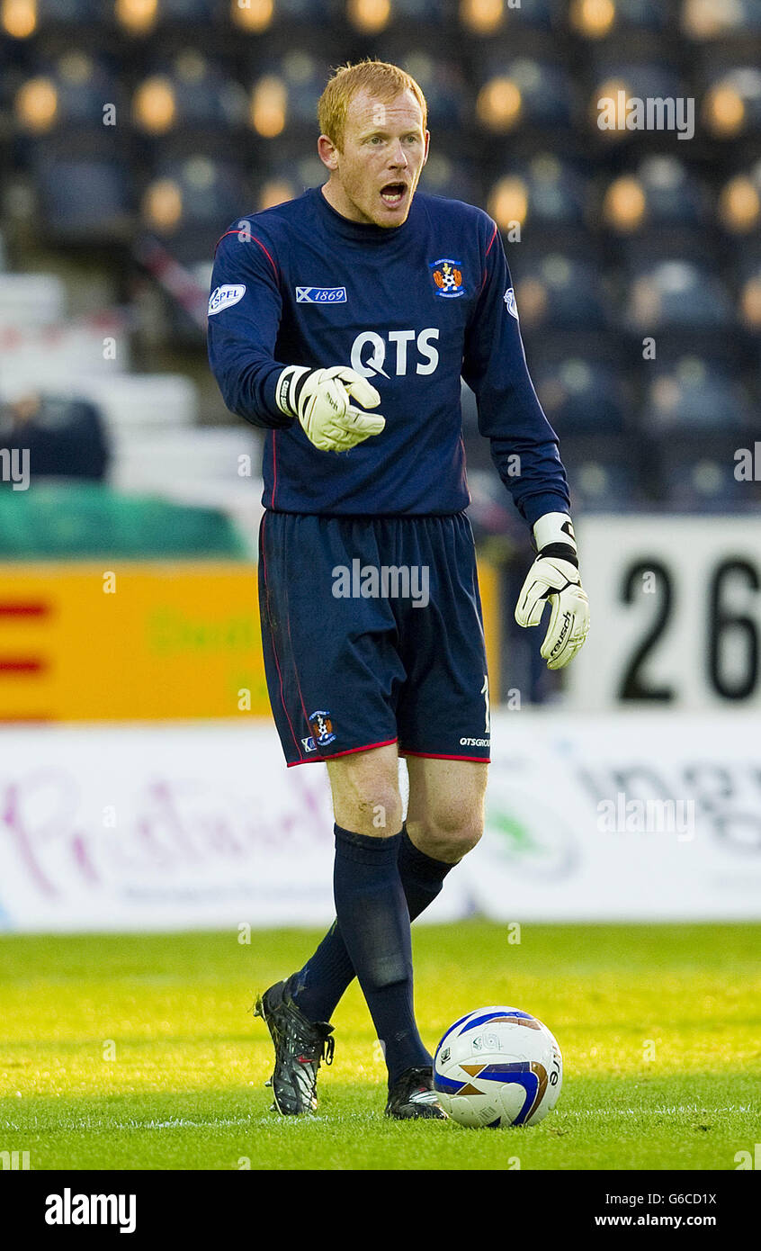 Kilmarnock's Craig Samson during the Scottish Communities League Cup ...