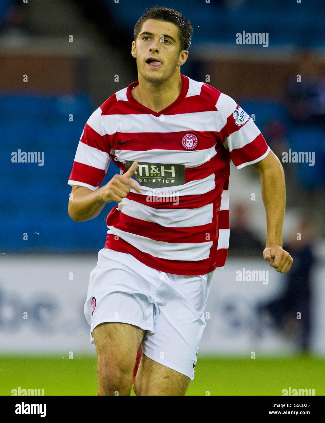 Hamilton Academical's Stephen Hendrie during the Scottish Communities ...