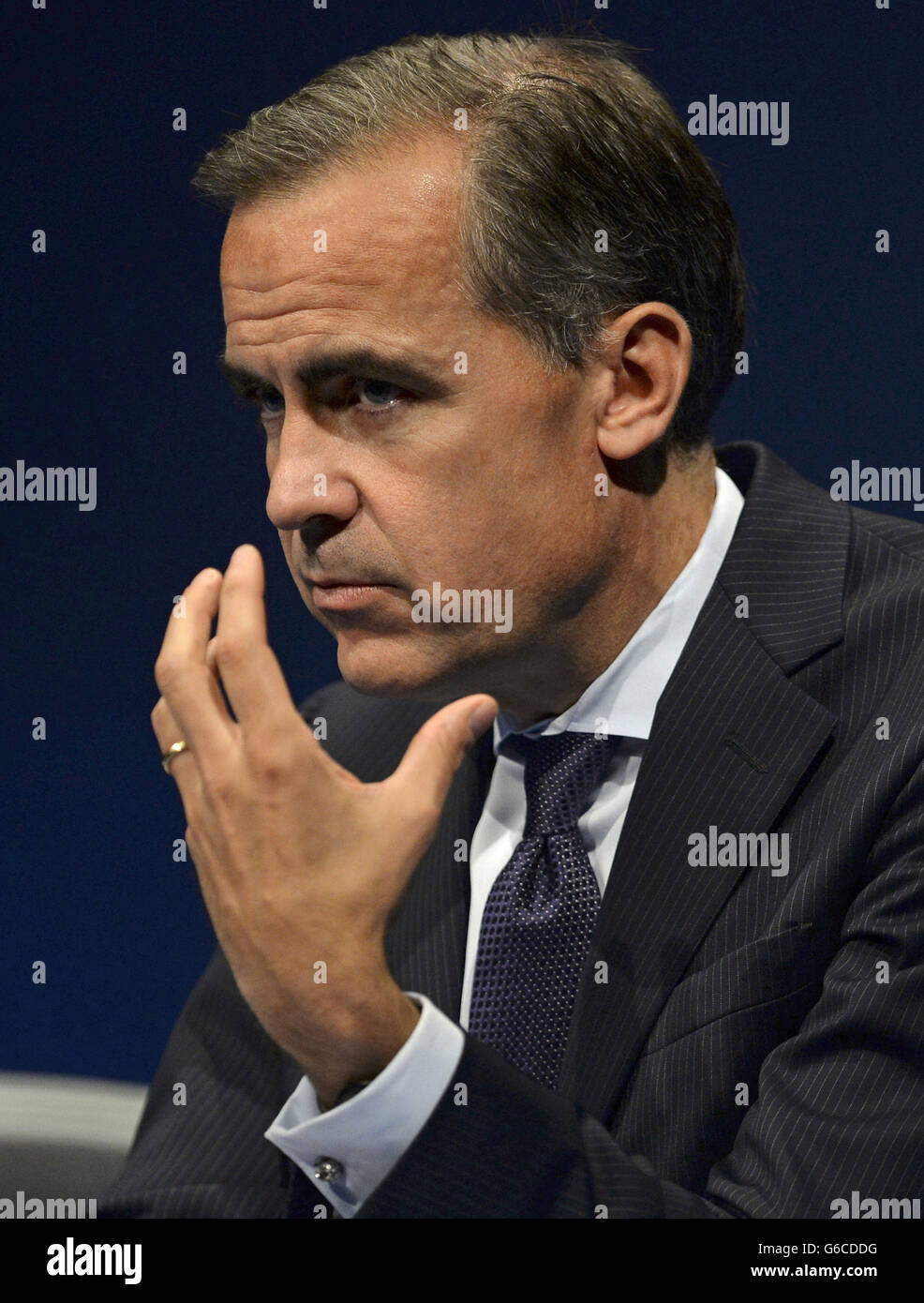Mark Carney speech Stock Photo - Alamy