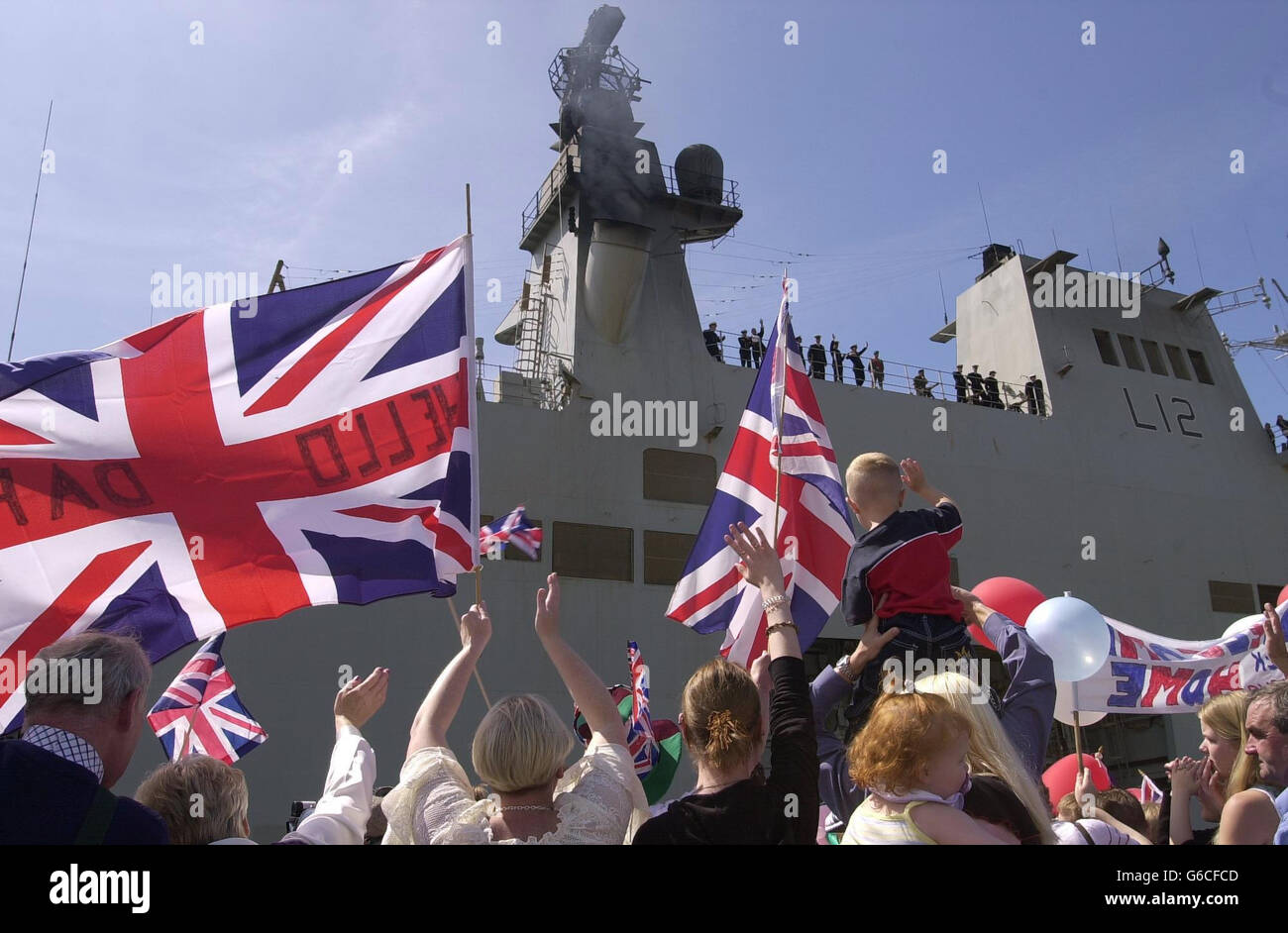 Commanding officer of hms ocean hi-res stock photography and images - Alamy