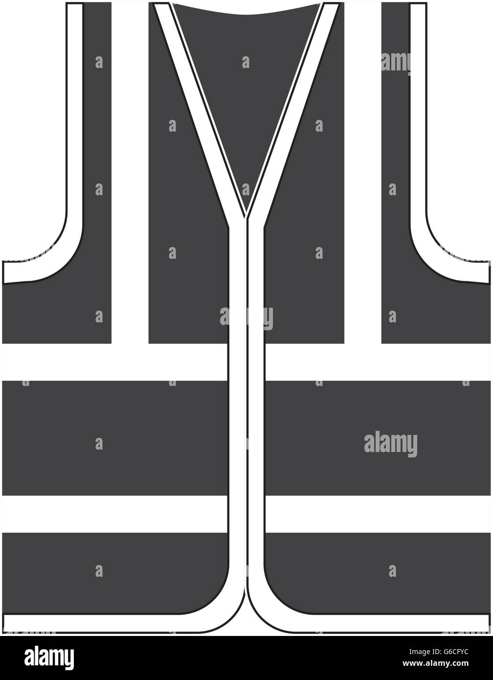 Jacket icon. Industrial security design. Vector graphic Stock Vector ...