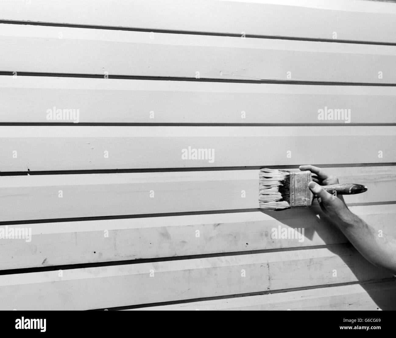 Painting coat Black and White Stock Photos & Images - Alamy