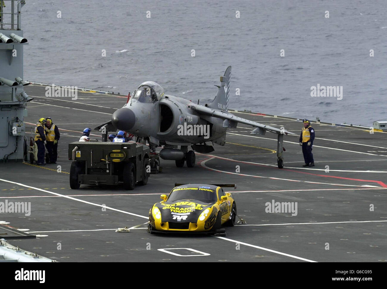 TVR launch Le Mans 24h team Stock Photo - Alamy