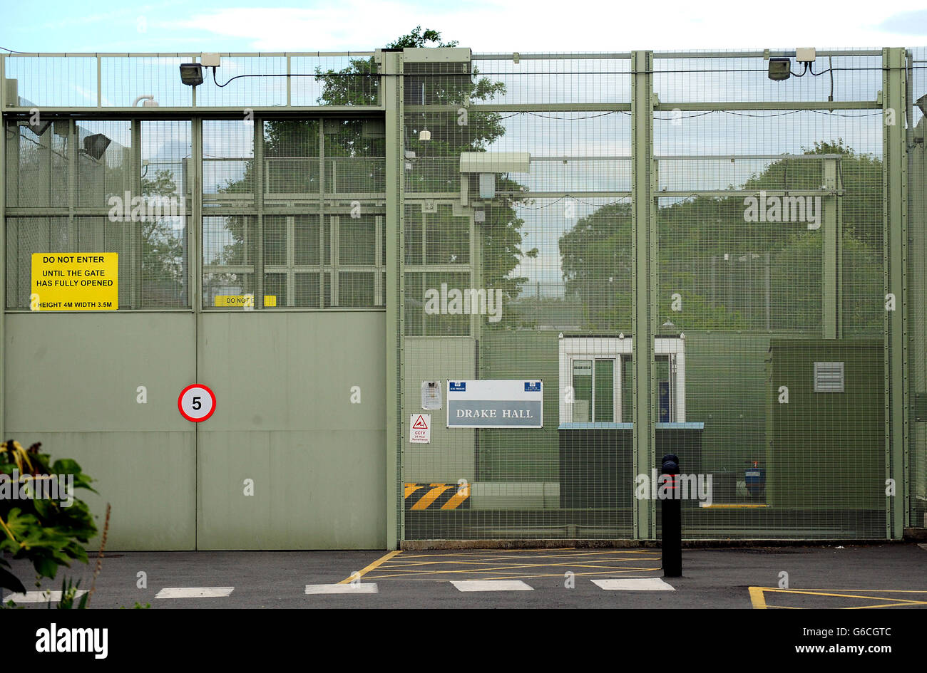 General View Of Drake Hall Prison High Resolution Stock Photography and ...