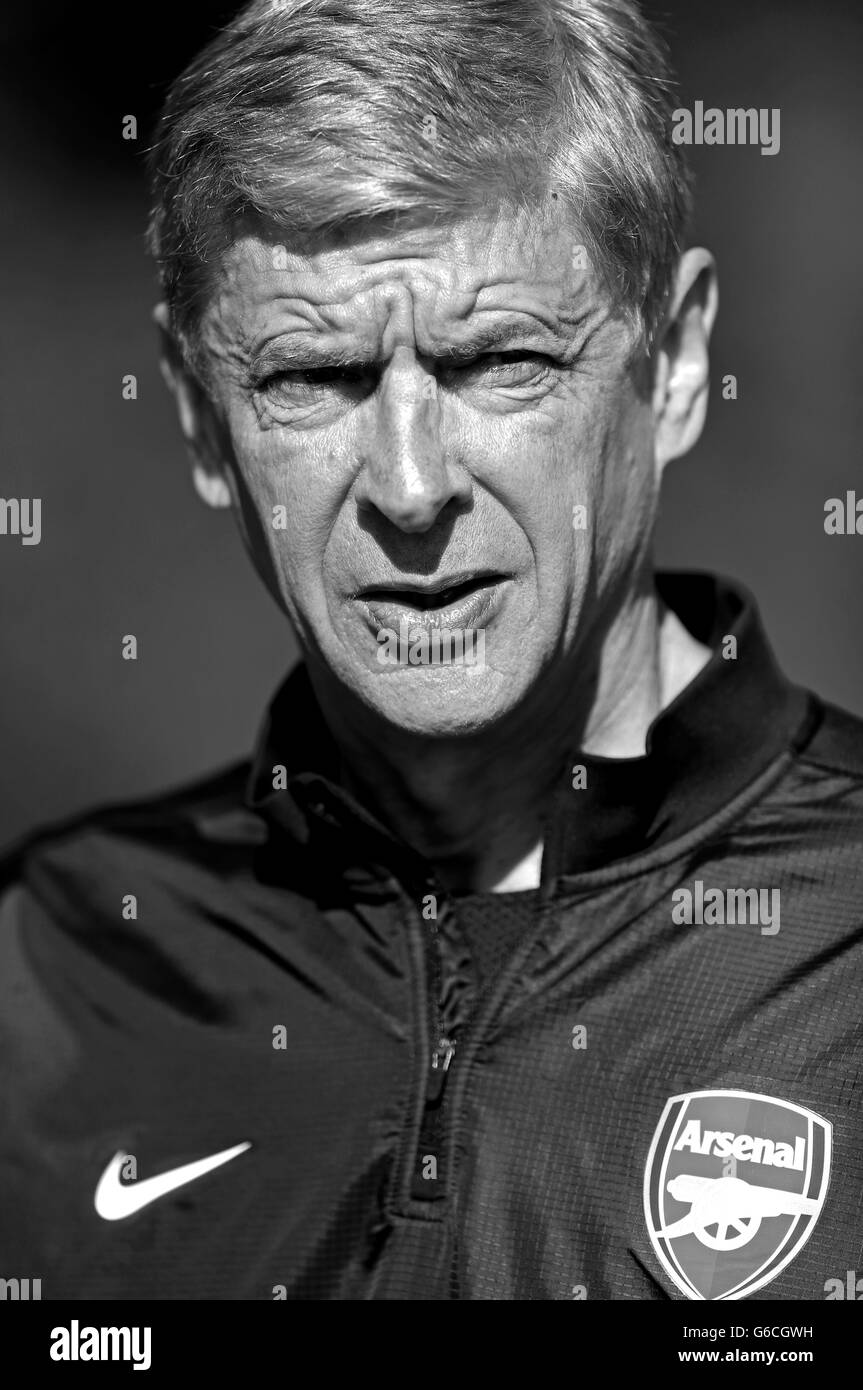 Arsene wenger Black and White Stock Photos & Images - Alamy
