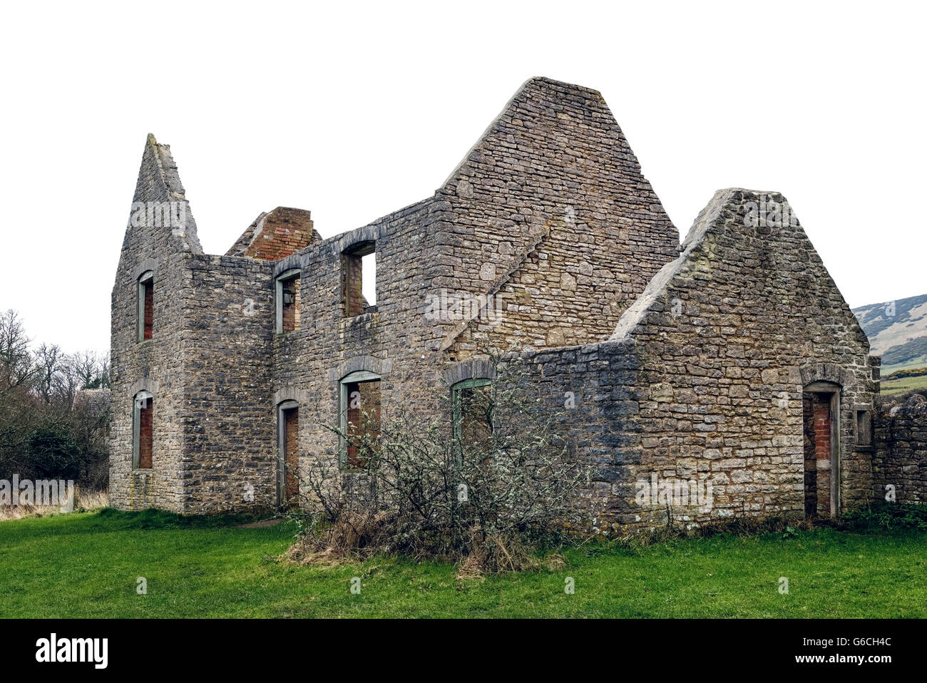 Tyneham, ghost village, Purbeck, Dorset, England, UK Stock Photo - Alamy