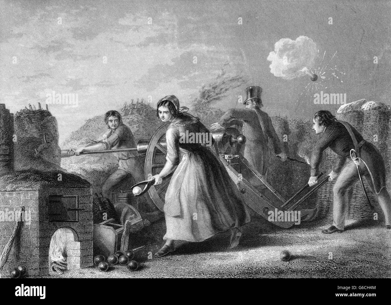 Soldier's wife at fort niagara 1812 hi-res stock photography and images ...