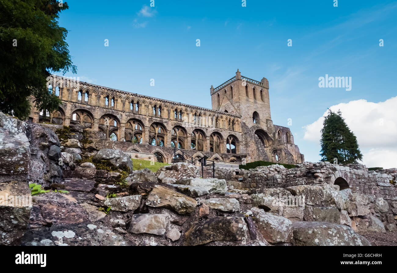 Jedburgh Abbey, Scotland Stock Photo - Alamy