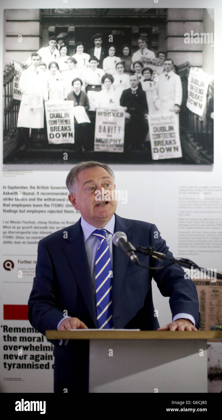 Dublin Lockout exhibition Stock Photo - Alamy